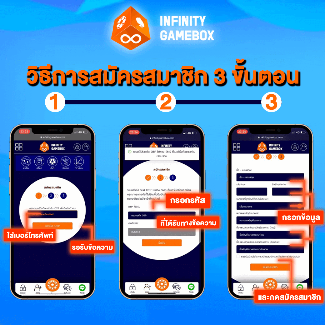 infinitygamebox เว็บพนันออนไลน์ ยอดนิยมอันดับ 1